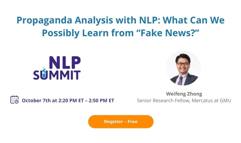 Propaganda Analysis with NLP | NLP Summit