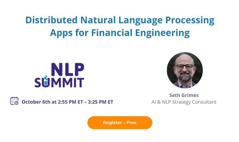 NLP for Subjectivity and Emotion | Seth Grimes | NLP Summit