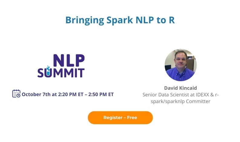 Bringing Spark NLP to R | Sparknlp R Package | NLP Summit