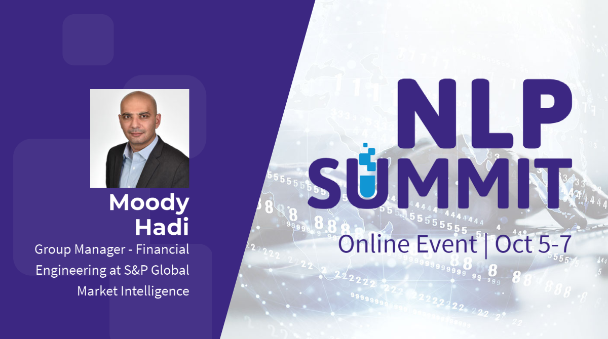 Applications of Distributed Natural Language Processing in Finance - NLP Summit